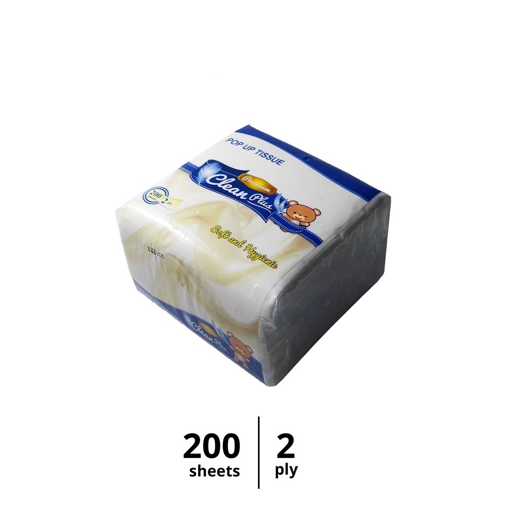 Promo Clean Plus Facial Tissue [200s] di Seller Blibli.com - Kota ...