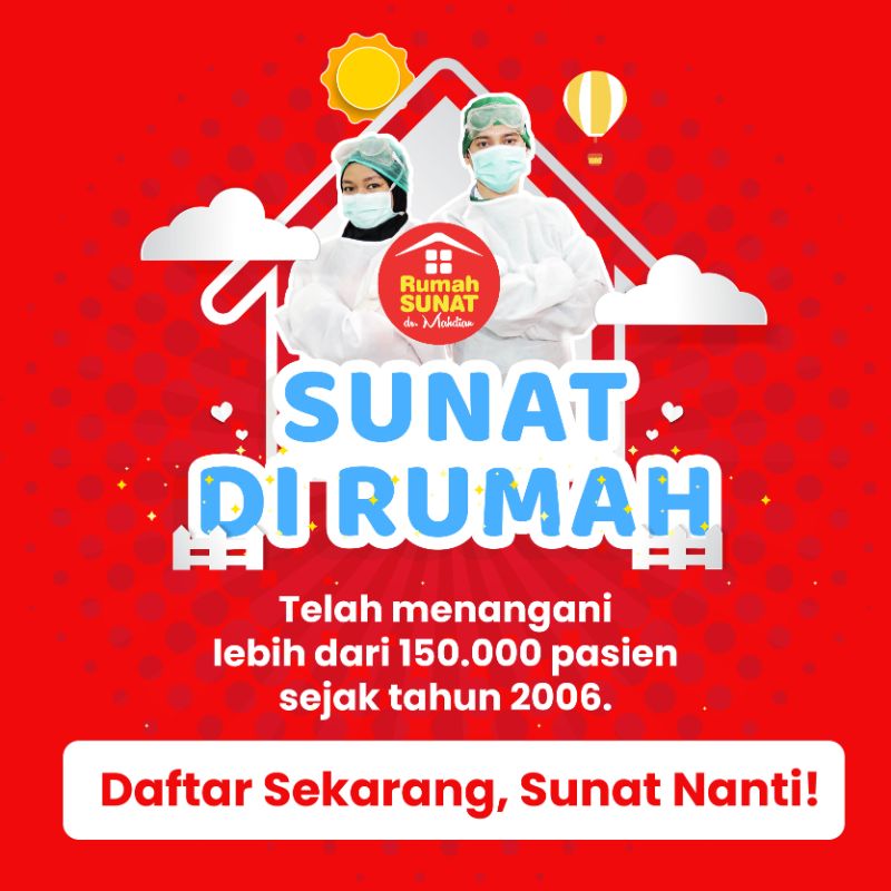 Jual Paket 1 Sunat Di Rumah - Promo Hamdiknas - Rumah Sunat Dr Mahdian ...