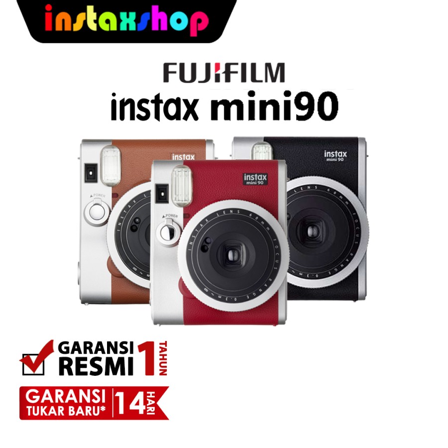 Jual INSTAXSHOP Fujifilm Instax Mini 90 Neo Classic Instant Camera ...