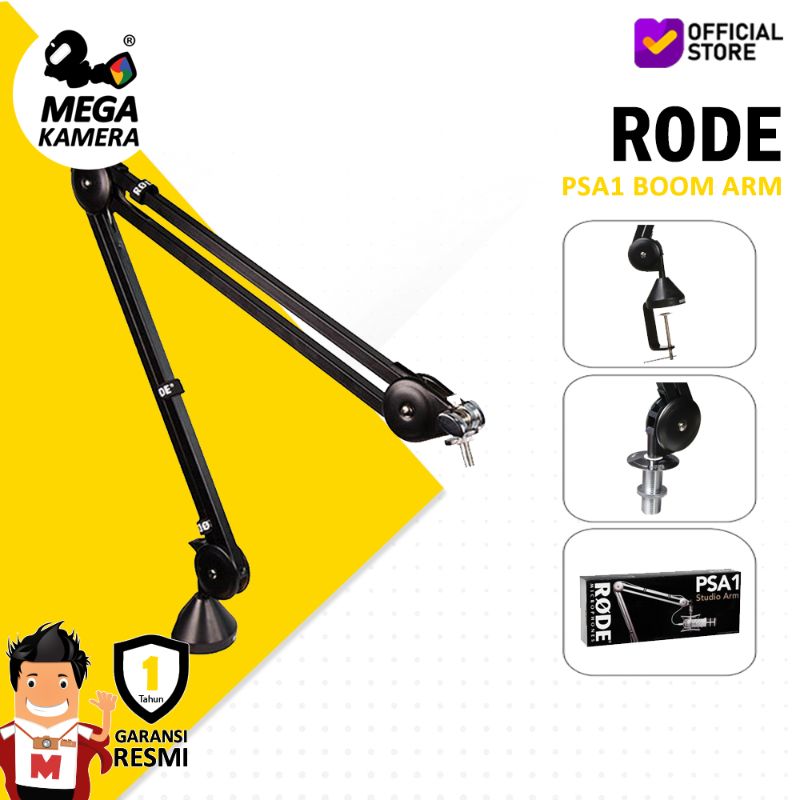 Jual Megakamera - Rode PSA1 Studio Boom Arm di Seller Megakamera.com ...