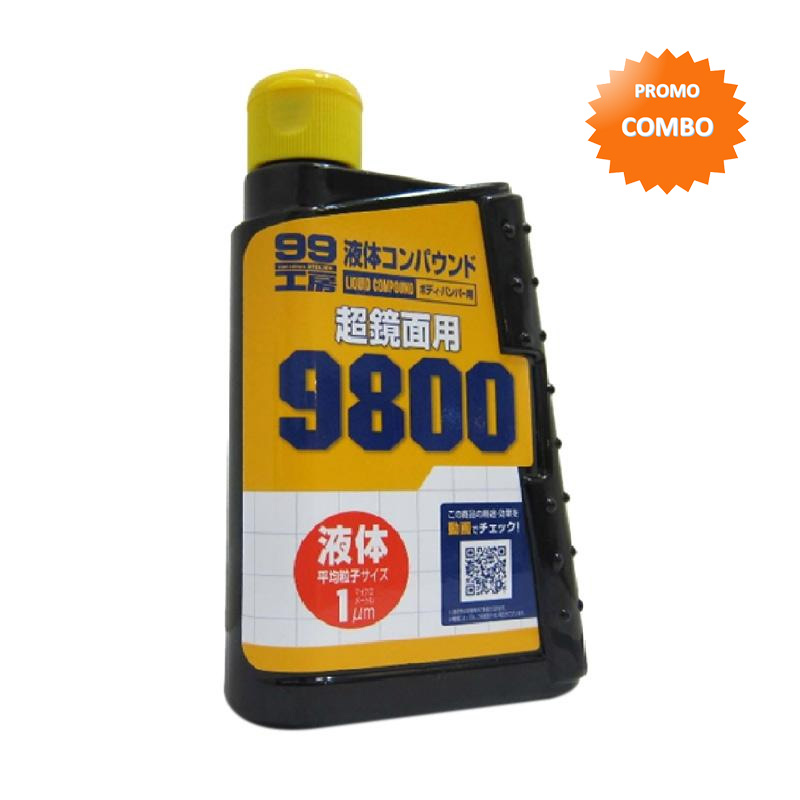 Jual Soft99 9800 Liquid Compound [300 Ml]. Promo Combo!! Scroll Kebawah ...
