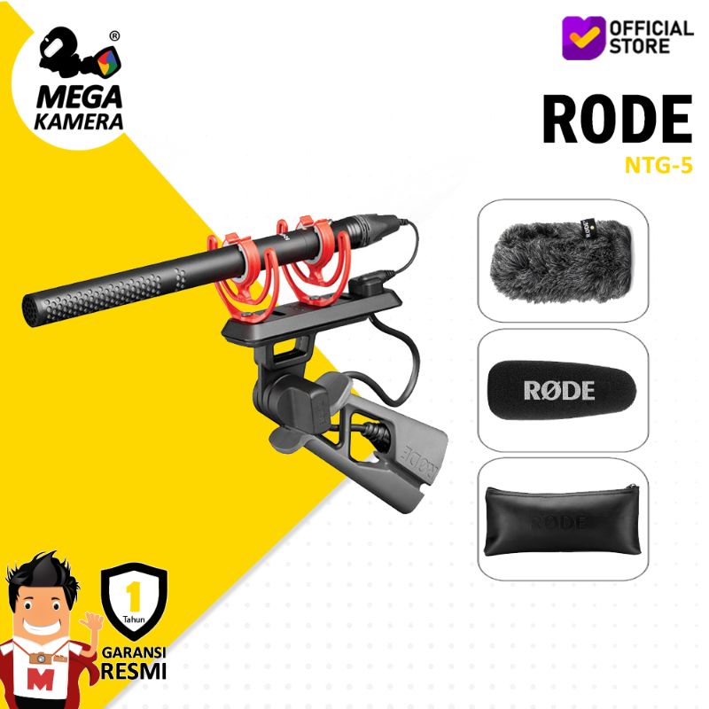 Jual Megakamera - Rode NTG5 Mikrofon Shotgun di Seller Megakamera.com ... Jual Megakamera - Rode NTG5 Mikrofon Shotgun di Seller Megakamera.com ...