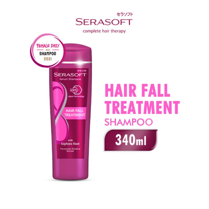 Promo Serasoft Hair Fall Treatment Shampoo 340 Ml Diskon 41% Di Seller ...