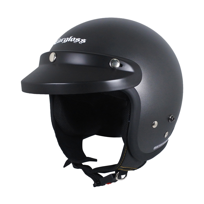 Promo Cargloss CFM Retro Army Helm Half Face - Gun Metal Diskon 18% di ...