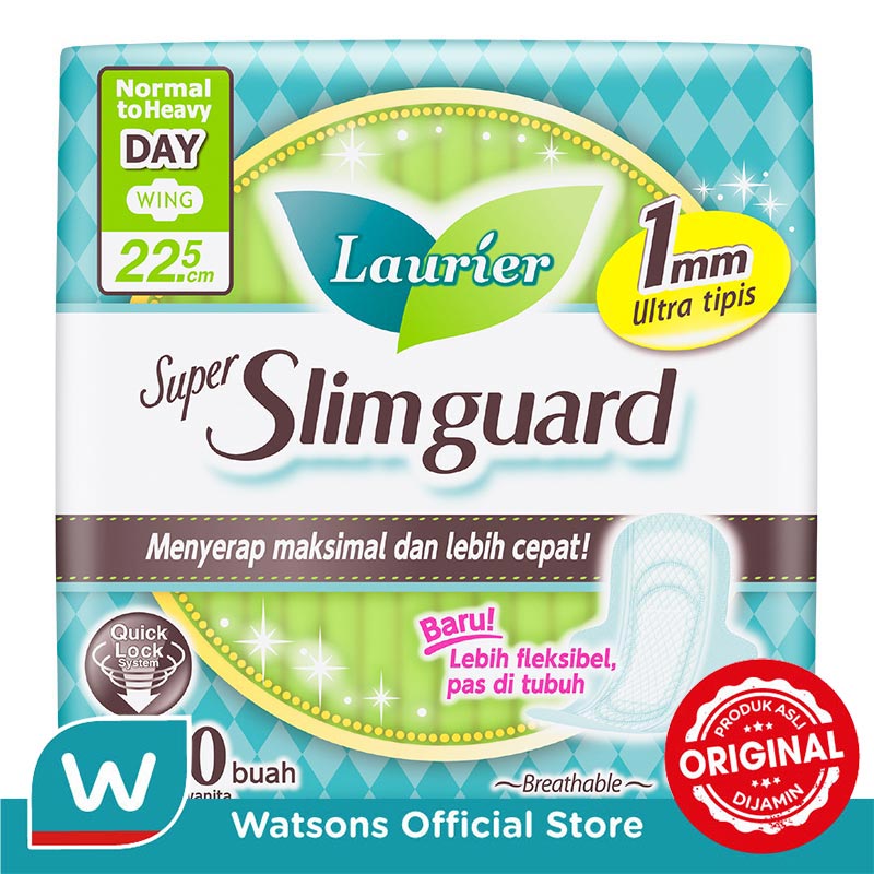 Jual Laurier Super Slim Guard [22.5 cm x 20 Pcs] di Seller WATSONS ...