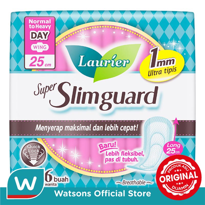 Promo Laurier Super Slim Guard [25 cm x 16 Pcs] Diskon 24% di Seller ...