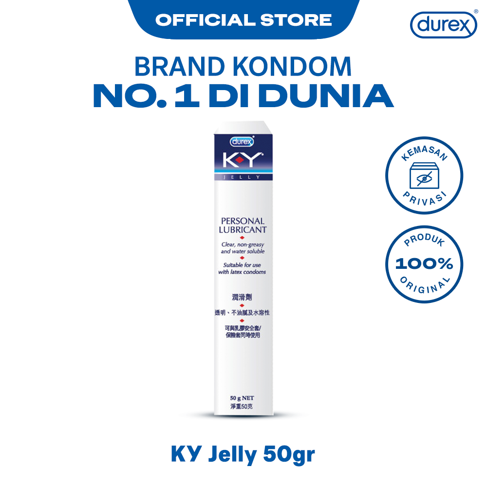 Promo Durex Ky Jelly Lubrikan [50g] Diskon 22% Di Seller Reckitt Benckiser Health Official Store ...