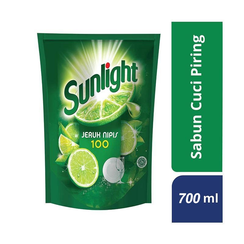 Promo SUNLIGHT Jeruk Nipis Sabun Cuci Piring [700 mL] Diskon 33% di ...