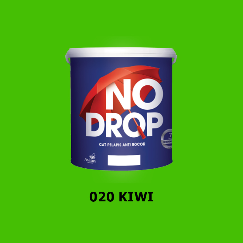 Promo NO DROP 020 Cat Pelapis Anti Bocor - Kiwi [4 kg] Diskon 9% di ...
