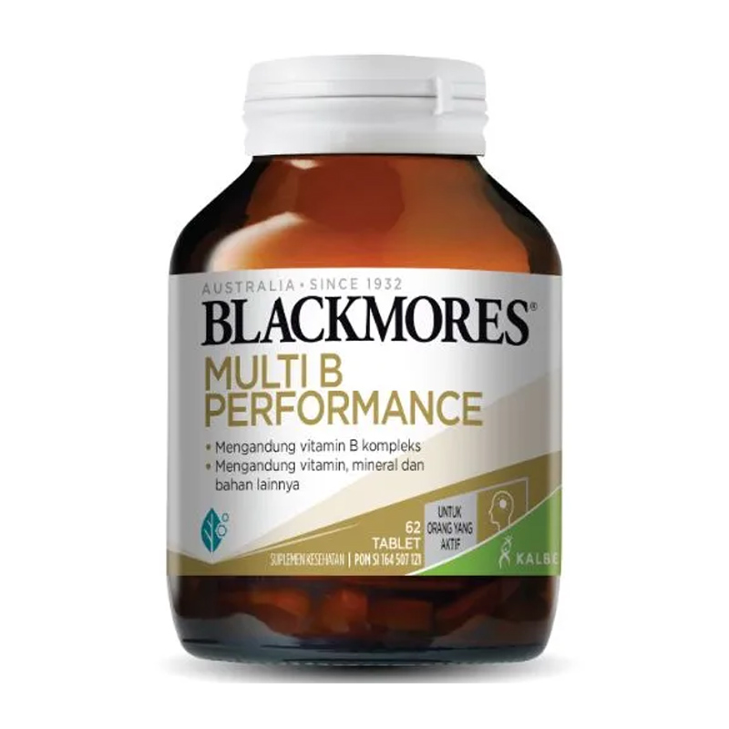 Jual Blackmores Executive B Stress Formula Suplemen [62 Tablet] di ...