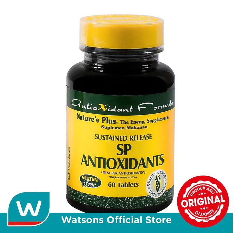 Promo Nature's Plus Super Antioxidant [60 Tablet] Diskon 10% di Seller ...
