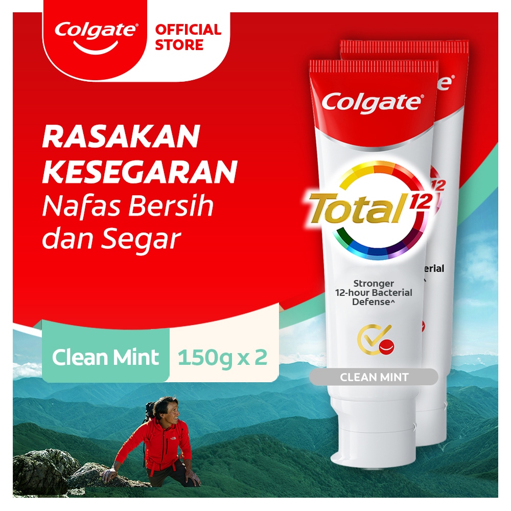 Promo Colgate Total Professional Clean Mint Toothpaste Pasta Gigi 150 G ...