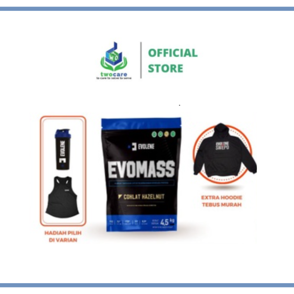 Jual Evolene Mass Gainer 10 lbs Evo Mass 4,5 kg BPOM EVOMASS di Seller ...
