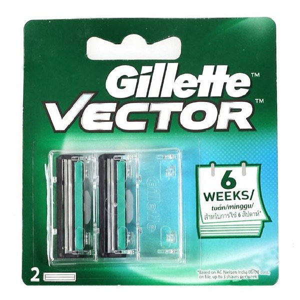 Gillette Vector Pisau Cukur 4 Gratis Ongkir 🔥 Harga Murah Oktober 2025