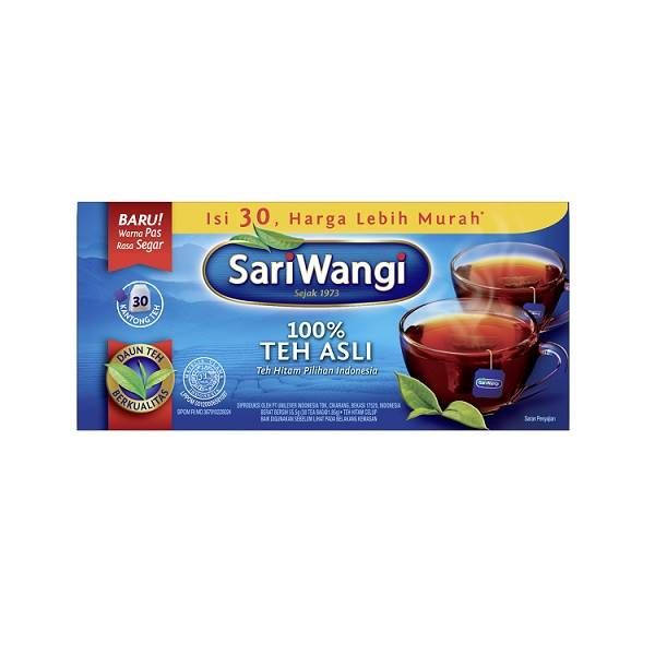 Promo SARIWANGI TEA BAG ASLI ISI 30 PCS - TEH Diskon 4% di Seller ...