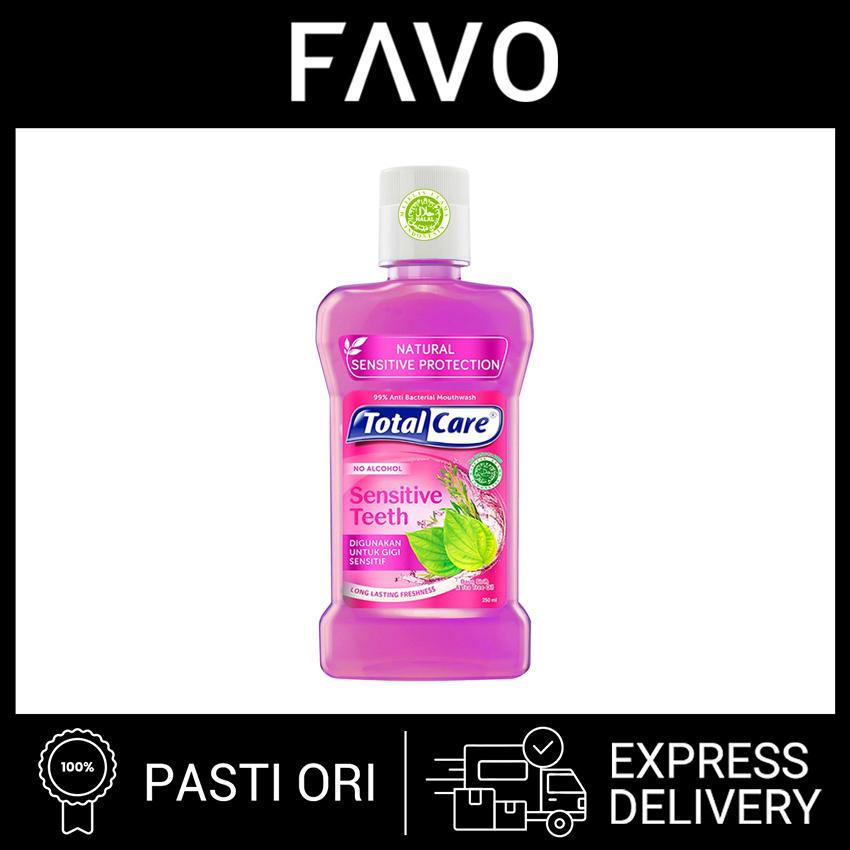 Promo Mouthwash Total Care Anti Bacterial Sensitive Teeth - 250 mL ...