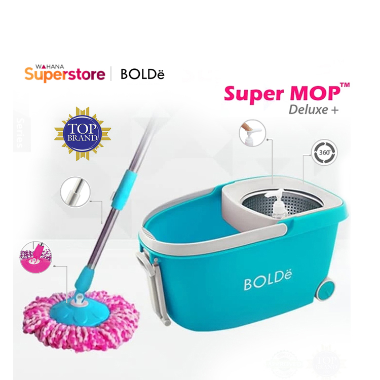 Promo Bolde Super Mop Deluxe Blue Diskon 8 Di Seller Wahana Super Official Store Wahana Superstore Kota Jakarta Utara Blibli