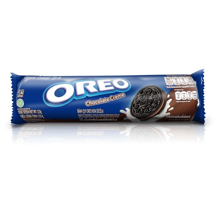 Promo Oreo Biskuit Chocolate [123.5 g] Diskon 10% di Seller Langgan MM ...