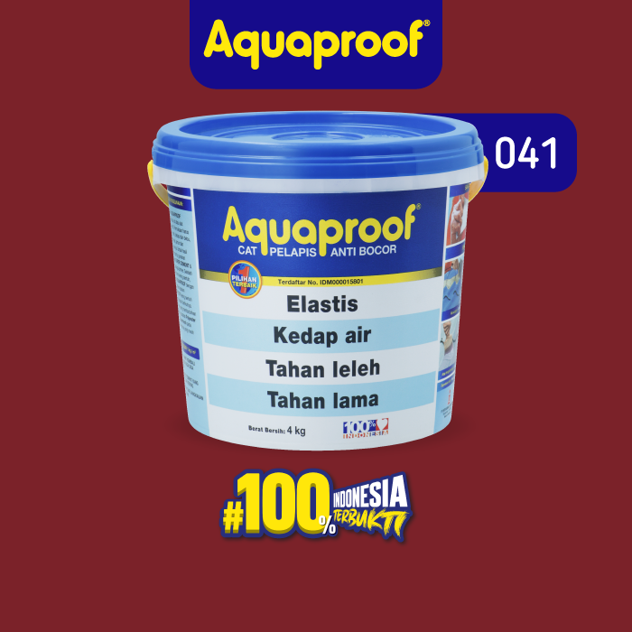 Promo Aquaproof Cat Pelapis Anti Bocor - Merah [4 kg] Diskon 7% di ...