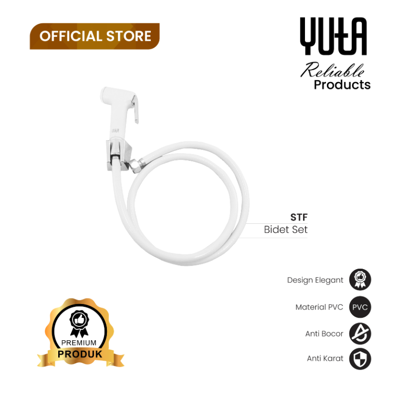 Jual YUTA Shower Kloset / Jet Shower - Bidet Set ABS STF-W di Seller ...