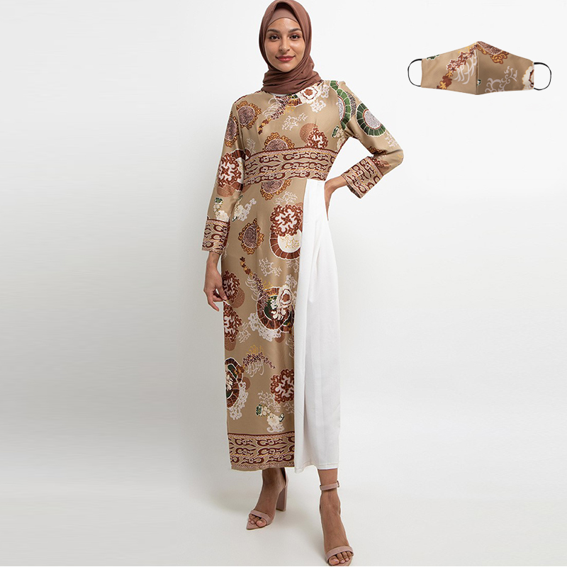 Jual Gamis Syari Cream 🏷️ Model Kekinian, Premium, & Harga Murah ...