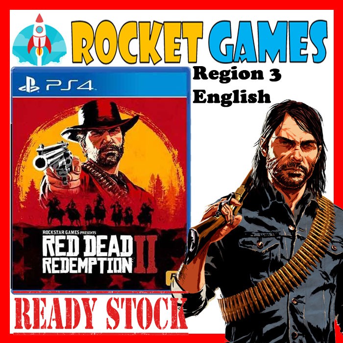 Jual Rocket Games - PS4 Red Dead Redemption 2 / RDR 2 Reg 3 di Seller ...