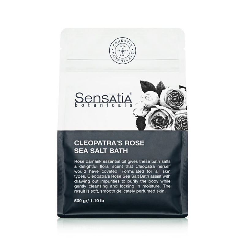 Jual Sensatia Botanicals Cleopatra's Rose Sea Salt Bath Produk Spa [500 ...