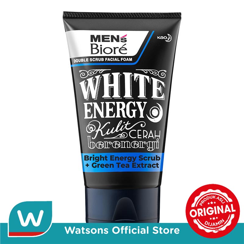 Promo Biore Men Facial Foam White Energy [100 g] Diskon 30% di Seller ...