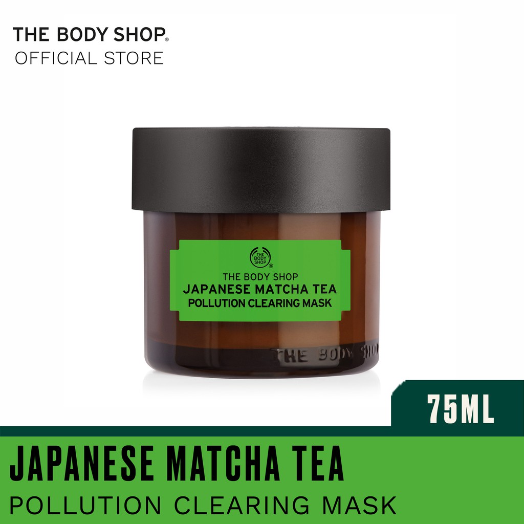 Jual The Body Shop Japanese Matcha Tea Anti-Pollution Mask [75 mL] di ...