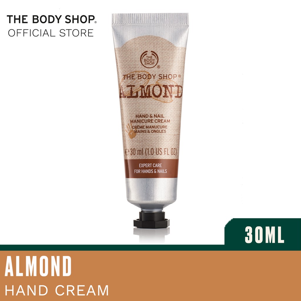 Jual The Body Shop Almond Hand & Nail Cream [30 mL] di Seller The Body ...