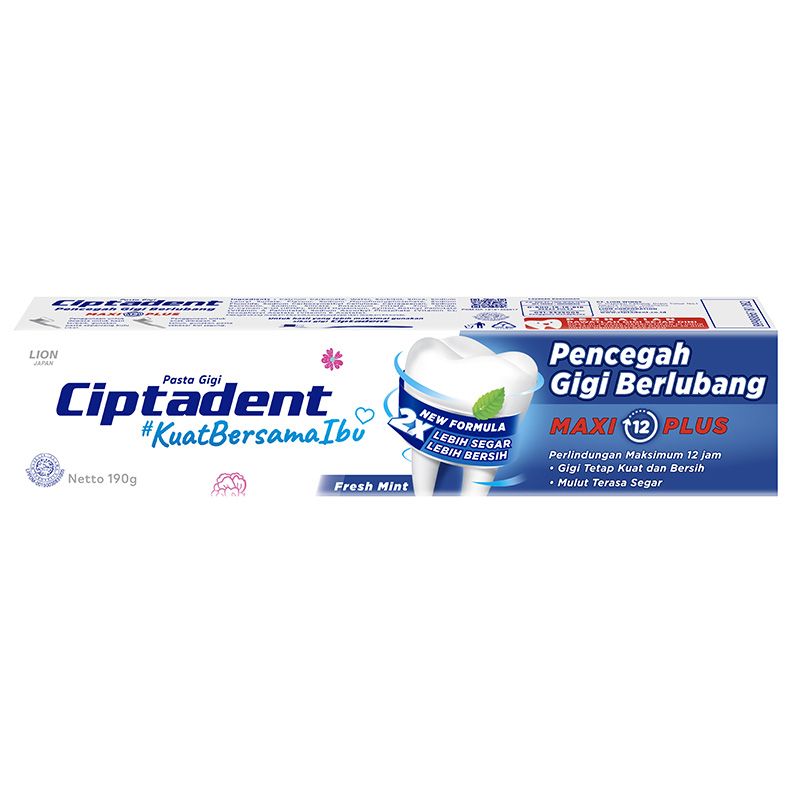 Promo Ciptadent Pasta Gigi Fresh Mint 190 g Diskon 22% di Seller ...