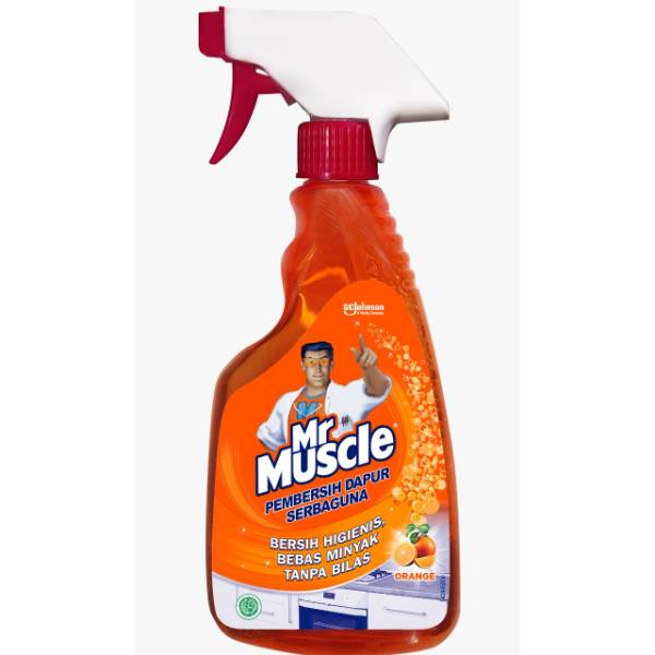 Promo Mr. Muscle Kitchen Pembersih Dapur Serbaguna Orange [500 mL/Pump ...