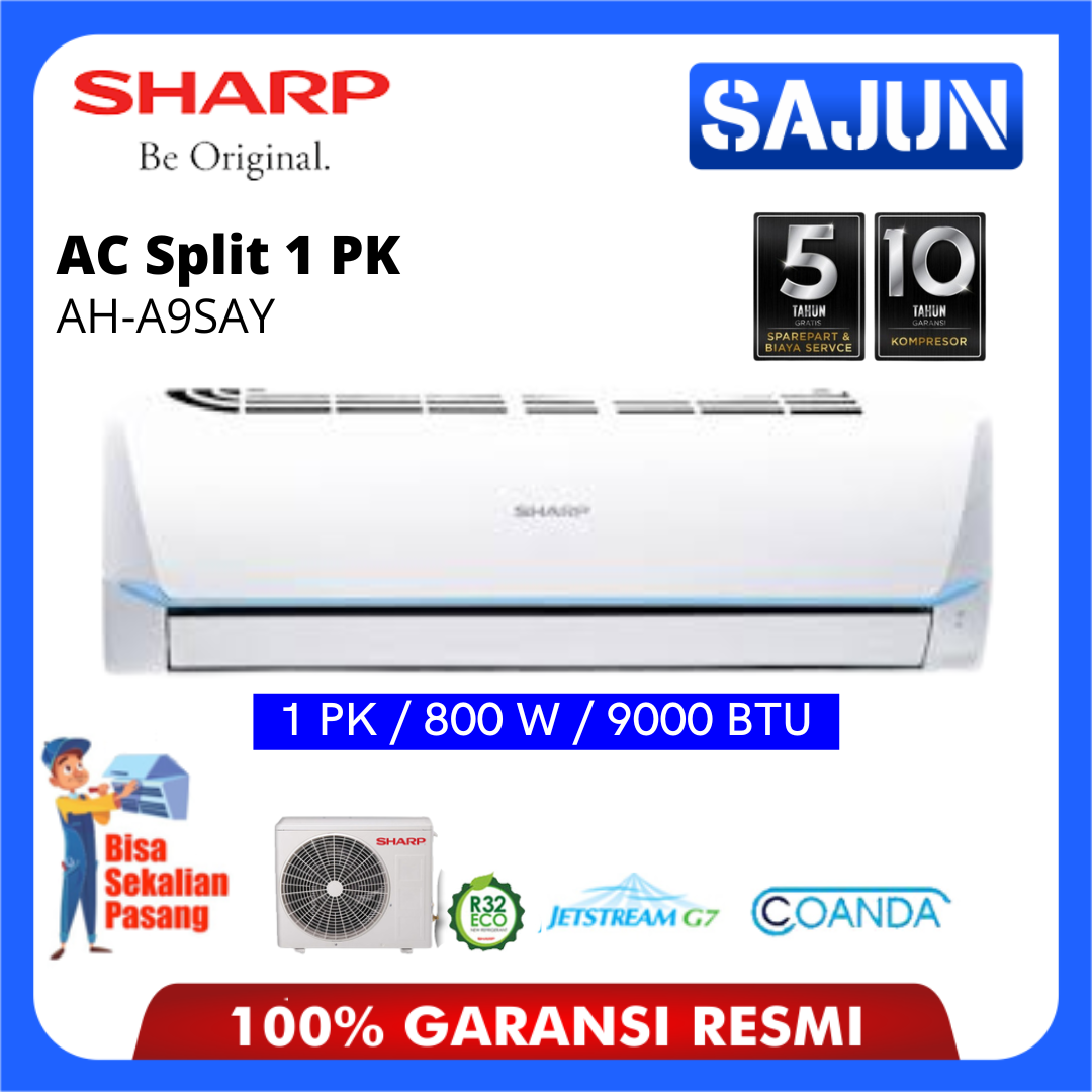 Jual SHARP AH-A9SAY AC Split [1 PK] di Seller Sajun Electronic Official ...
