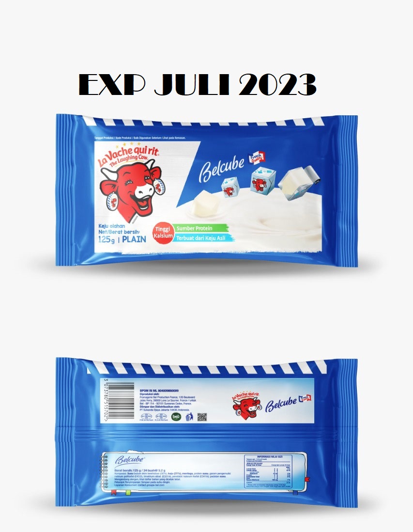 Promo The Laughing Cow Keju Belcube Baby Cheese MPASI [24 cube/ 125 gr ...