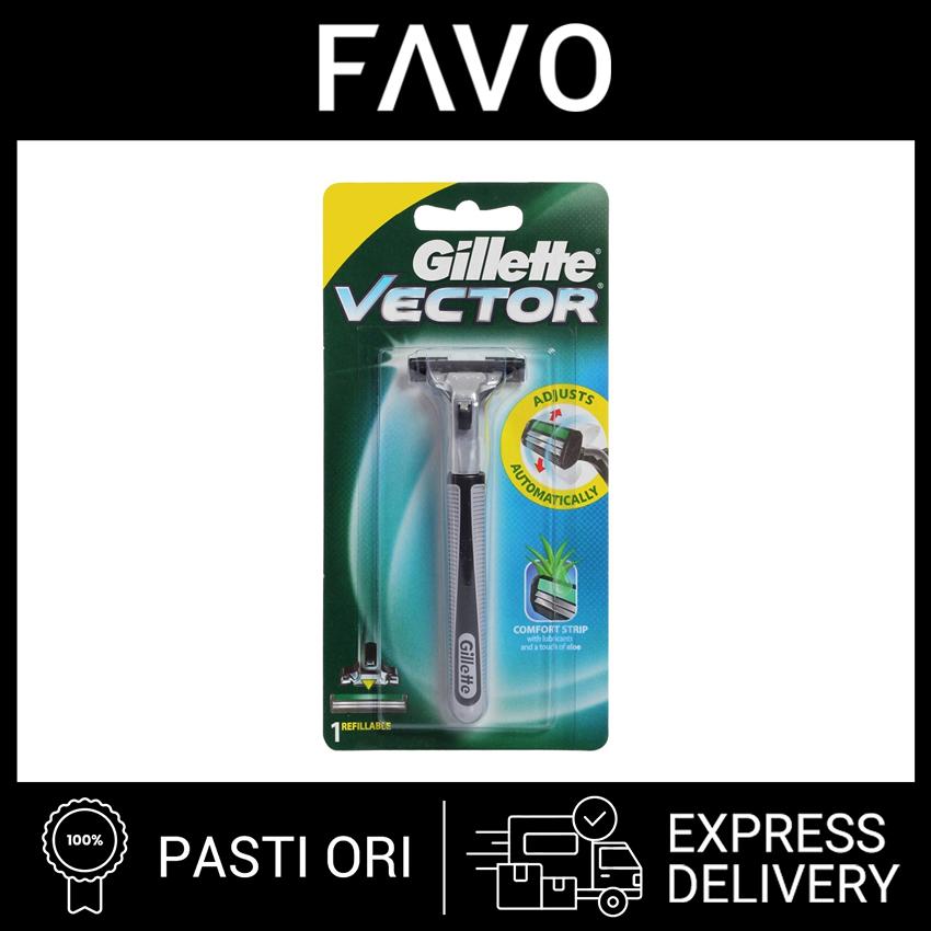 Jual Gillette Pencukur Vector 2 Mata Pisau Termurah - Harga Grosir ...