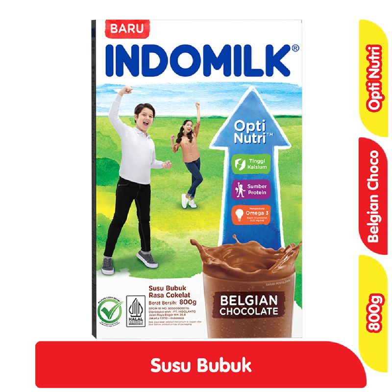 Jual INDOMILK Susu Bubuk Instan Cokelat 800 g di Seller Alfamart Click ...