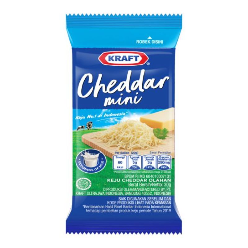 Jual Kraft Keju Cheddar Mini 30 G Di Seller Alfamart - Alfamart Anggrek ...