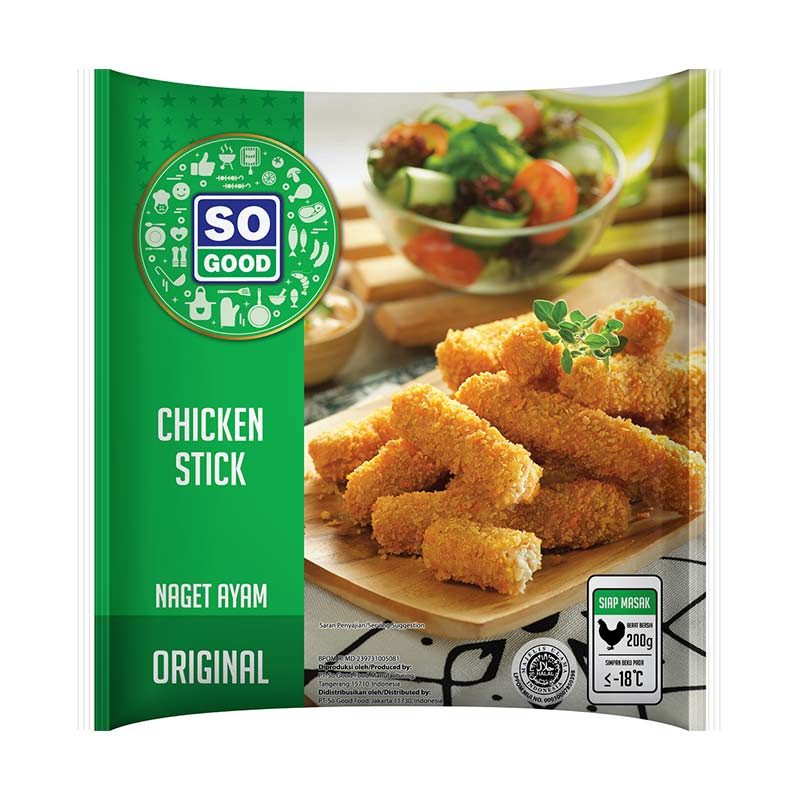 Jual So Good Chicken Stick Makanan instan [Original/ 200 Gr] di Seller ...