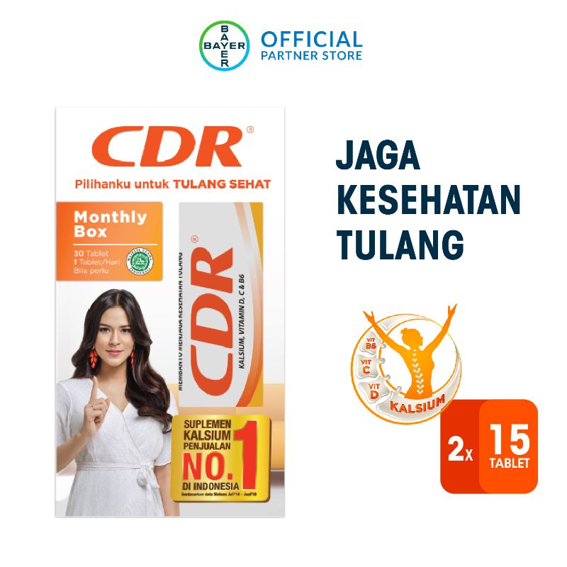 Promo Cdr Raisa Hamish Monthly Box Cdr Rasa Jeruk [15 Tablet] X 2 Unit ...