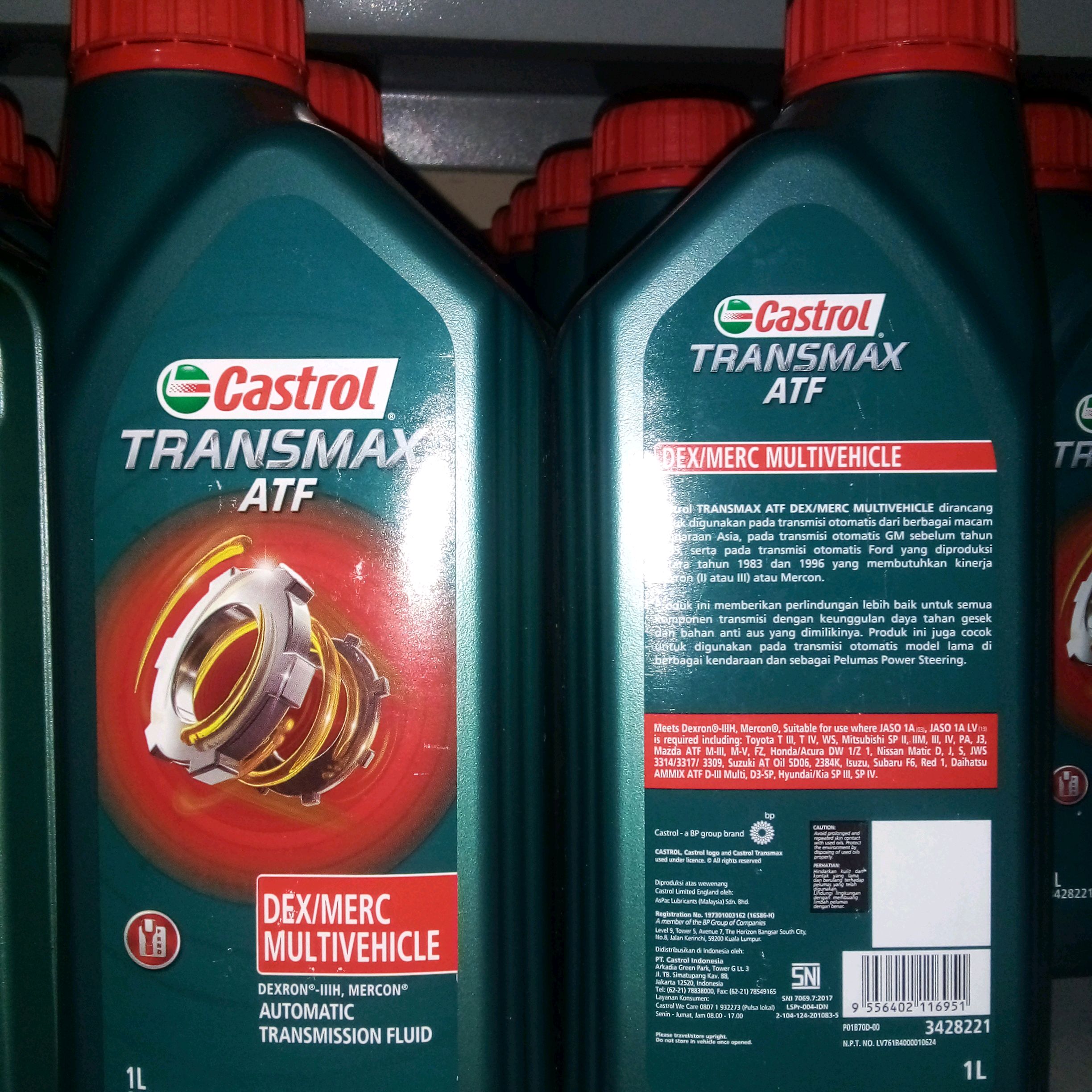 Promo Castrol ATF Transmax Multivehicle [Liter] Diskon 54% di Seller ...