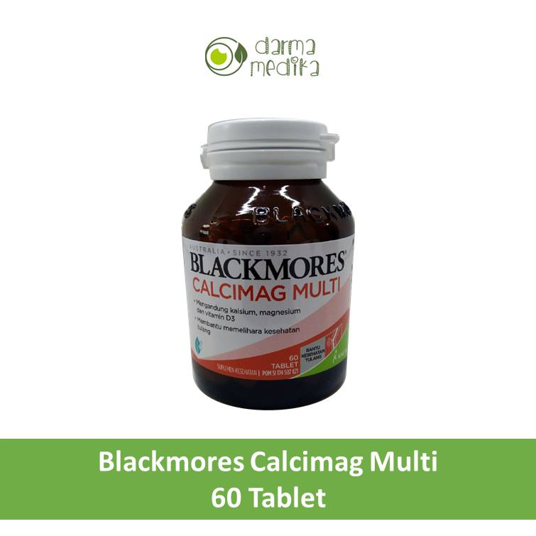 Jual Blackmores Calcimag Multi Suplemen Kesehatan [60 tablet] di Seller ...