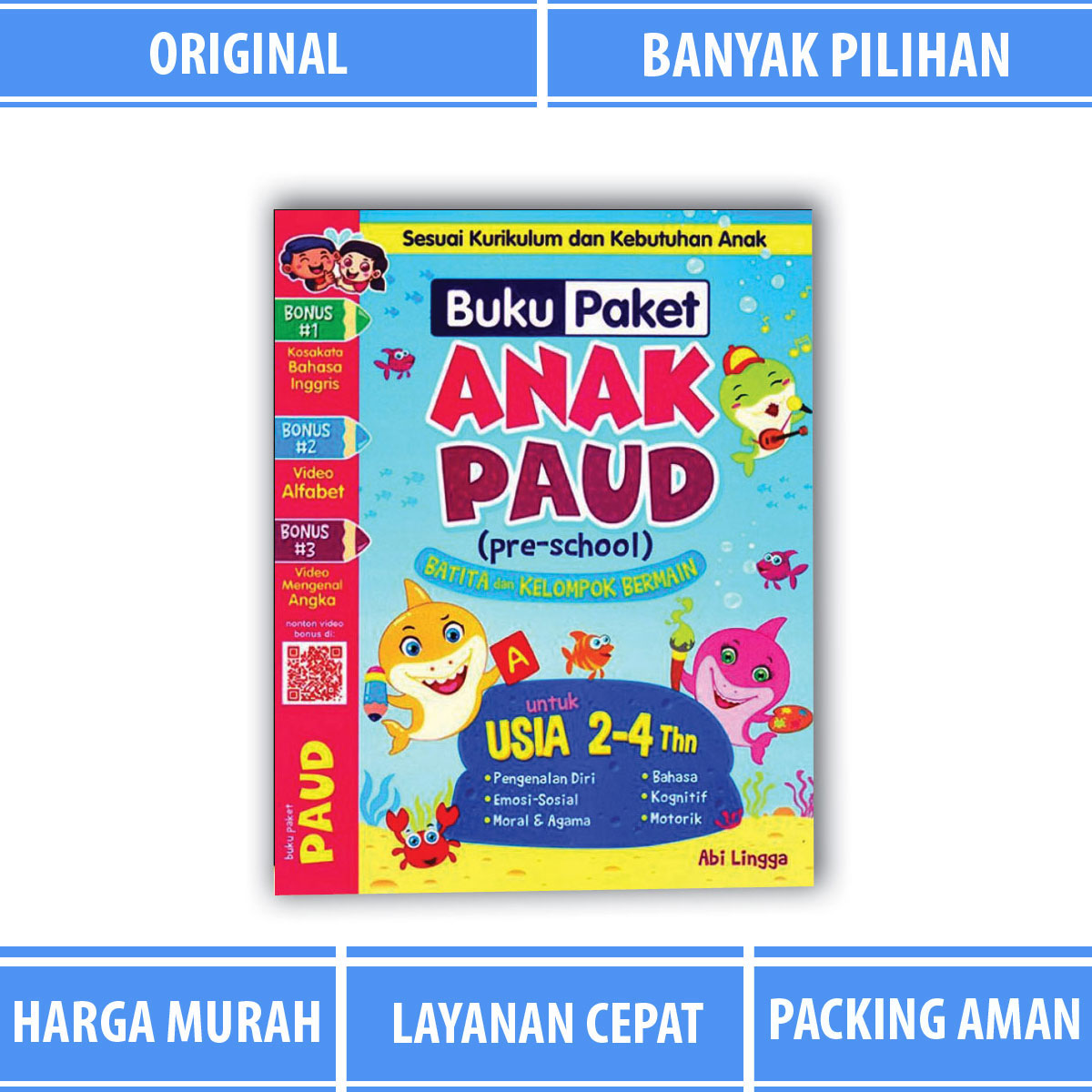 Promo BUKU ANAK PAUD : BUKU PAKET ANAK PAUD PRE-SCHOOL Diskon 20% di ...