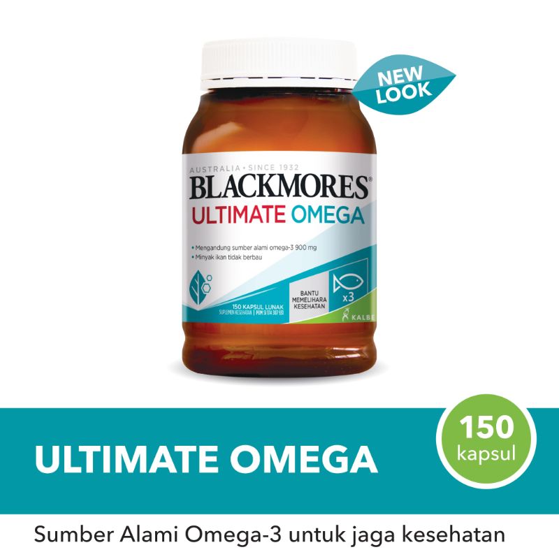 Jual Blackmores Ultimate Omega Suplemen [150 Caps] di Seller BESTDEAL ...