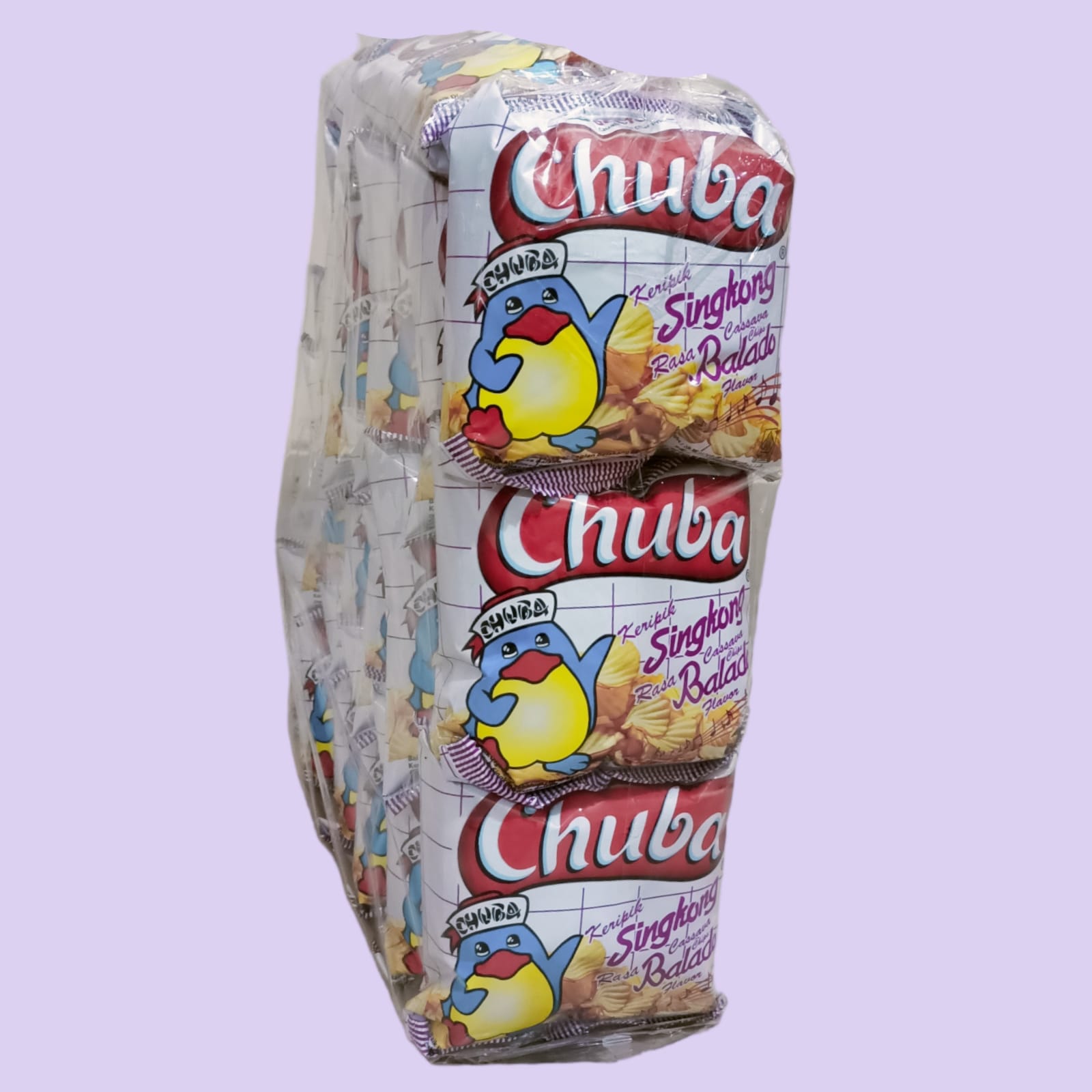 Jual Chuba Rasa Balado Snack [20 pcs/ 14 g] di Seller Juan Jaya Shopp ...