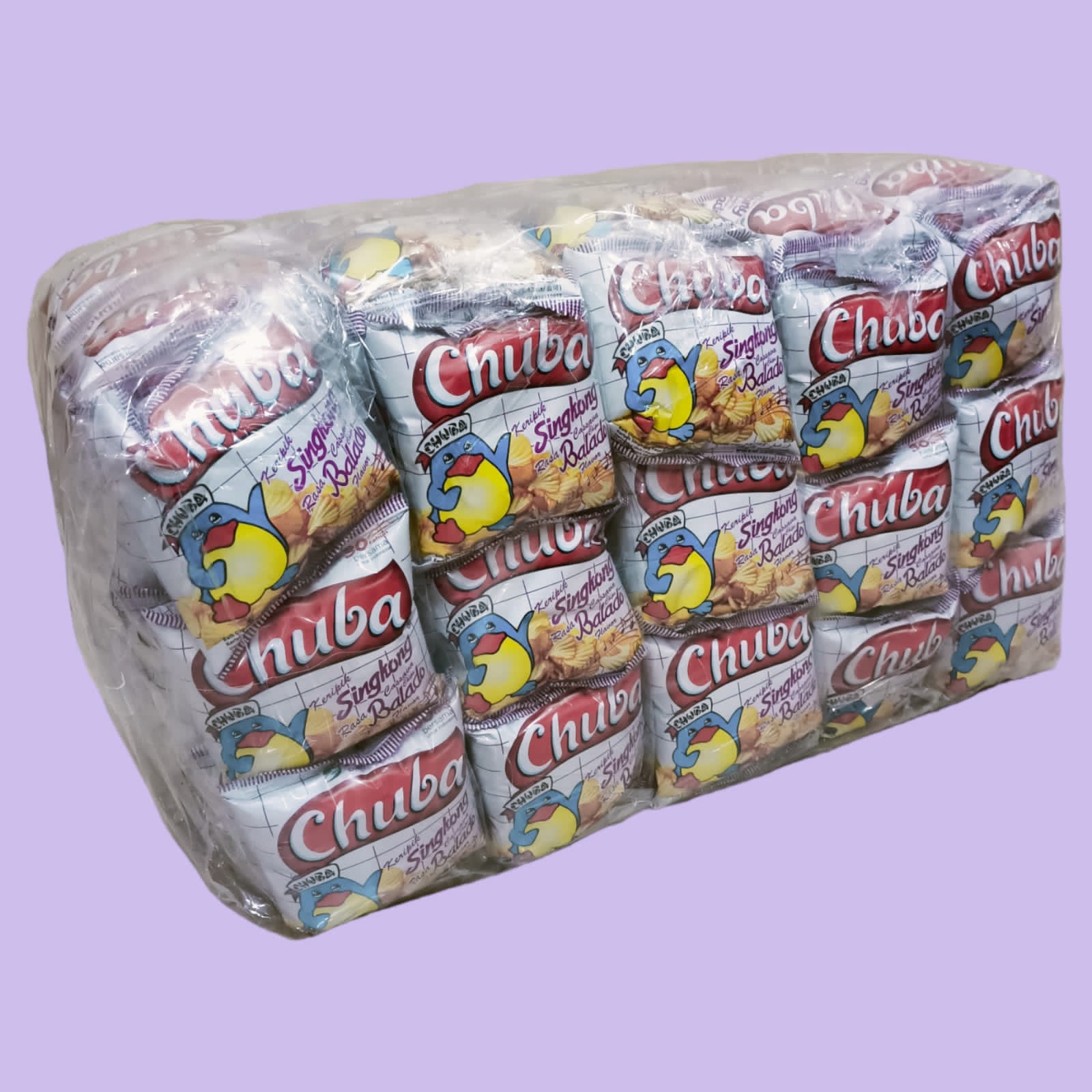 Jual Chuba Rasa Balado Snack [20 pcs/ 14 g] di Seller Juan Jaya Shopp ...