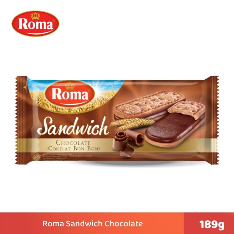 Promo Roma Sandwich Chocolate [189 g] di Seller Langgan MM - Kab ...