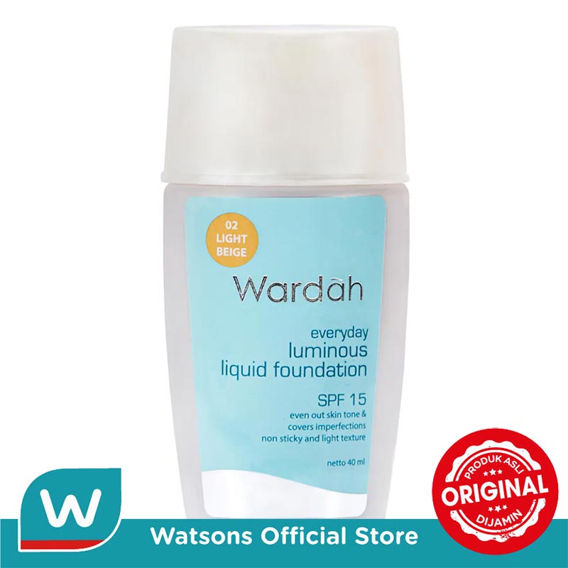 Jual Wardah Luminous Foundation di Seller WATSONS Official Store ...