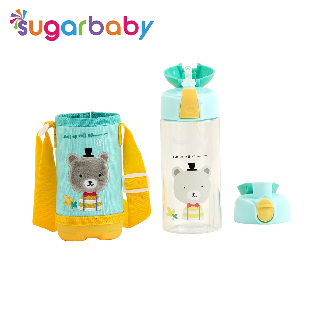 Jual Sugar Baby 2in1 Tritan Kid Bottle - Green [ 480 mL / 12 mo+ ] di ...