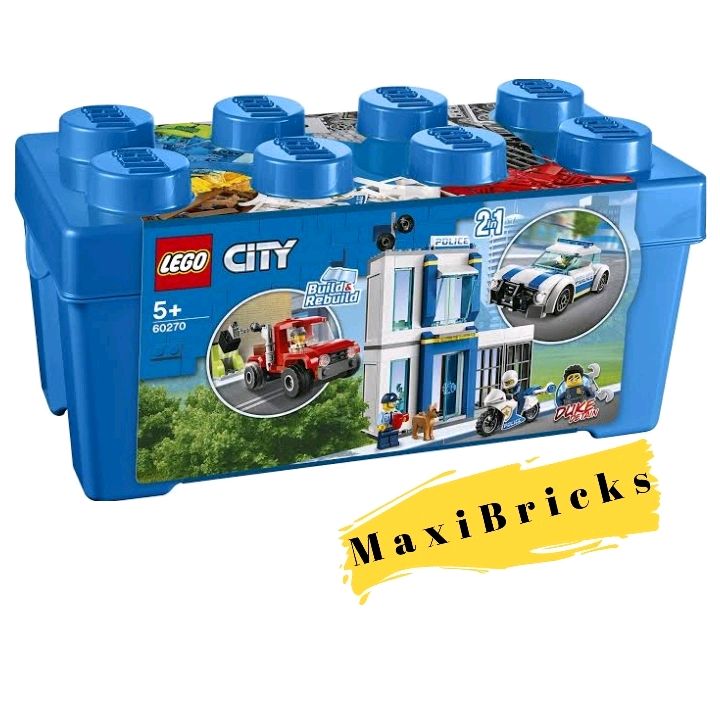 Jual LEGO City 60270 Police Brick Box Blocks & Stacking Toys di Seller ...