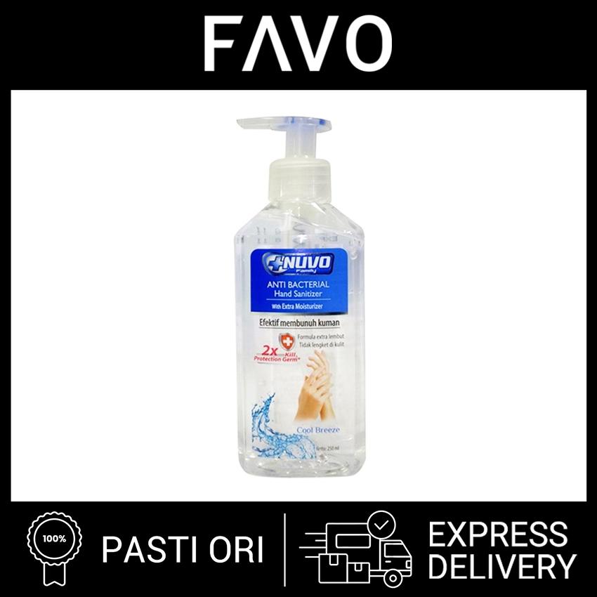Promo Hand Sanitizer Nuvo Cool Breeze - 250 mL - Antiseptik Pembersih ...